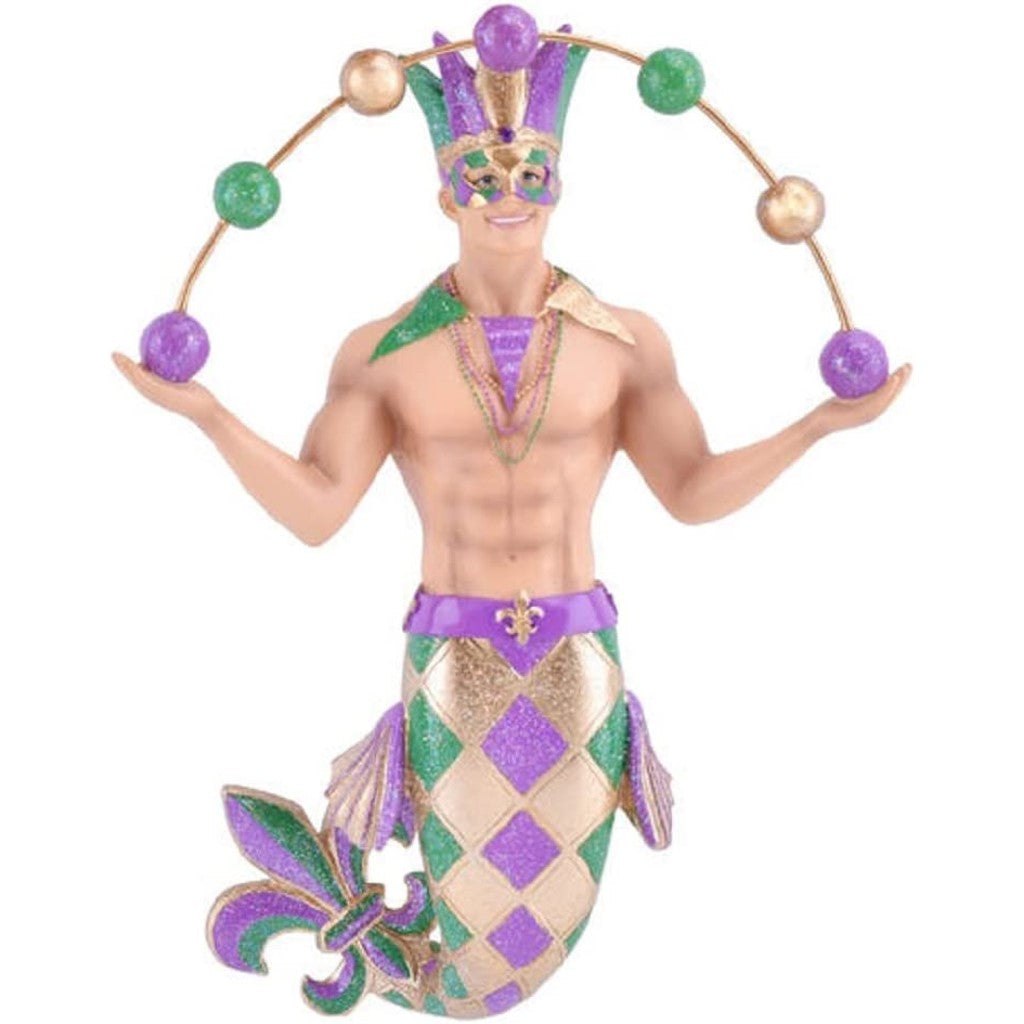 December Diamonds 55-55422 Merman Big Easy Hanging Ornament – Florida Gifts